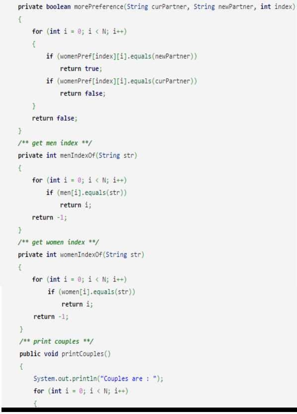 Gale - Shapley Algorithm